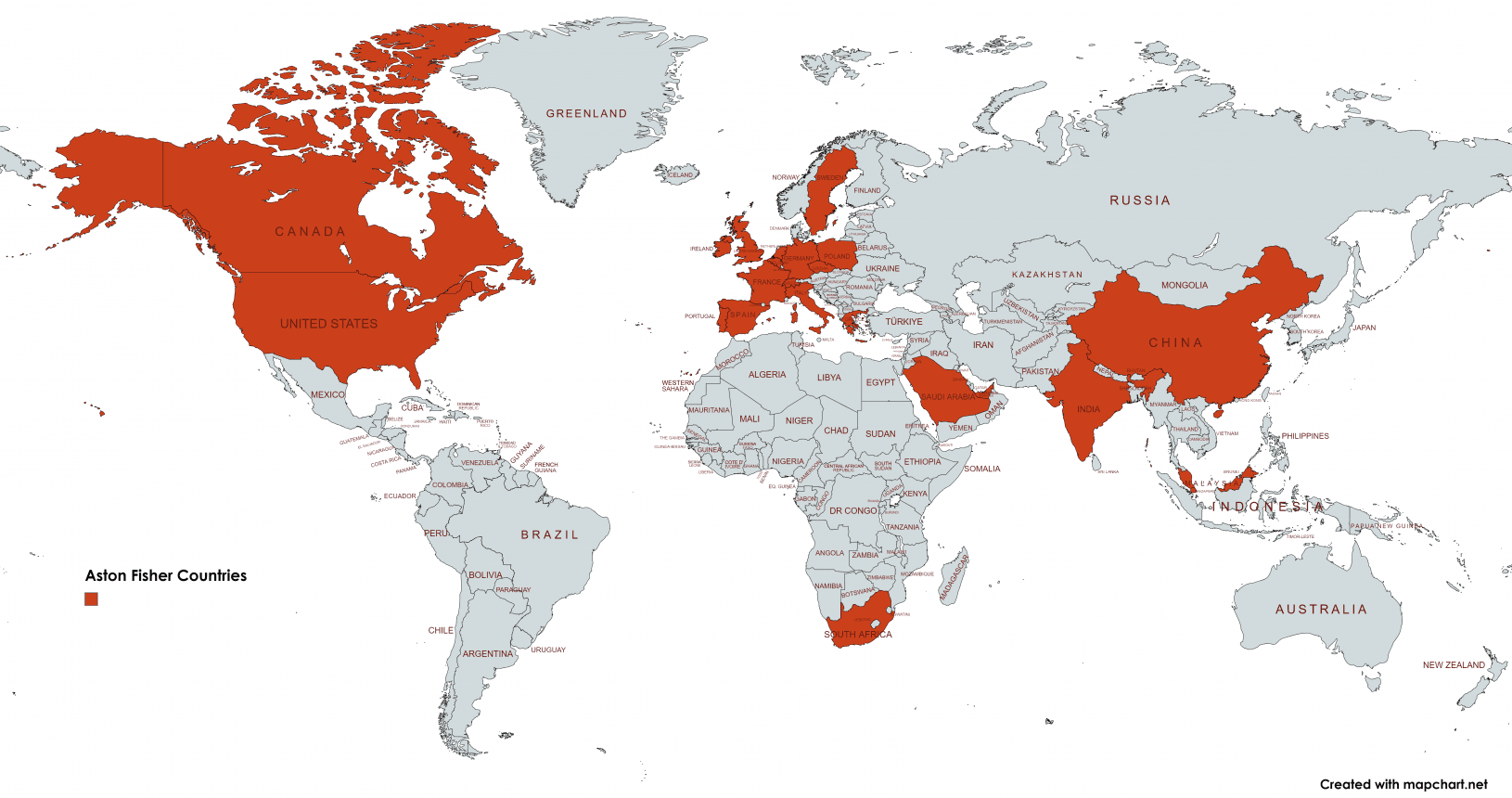 Geographies - Aston Fisher